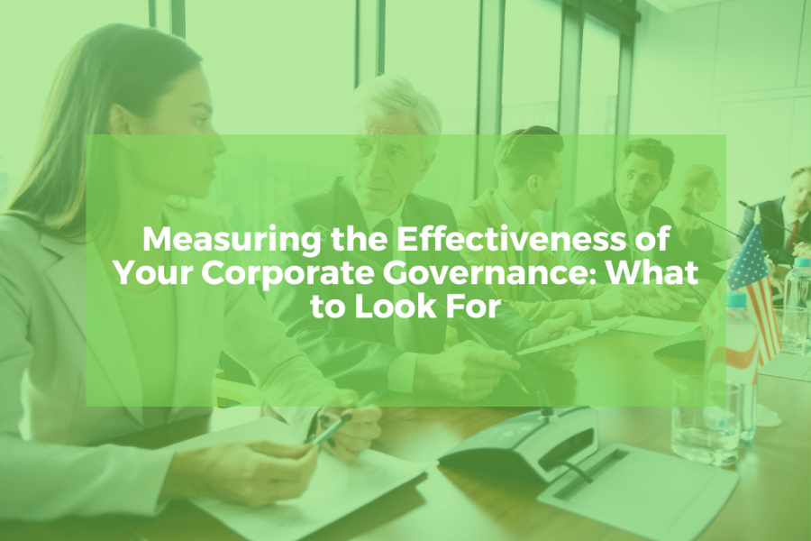 Measuring the Effectiveness of Your Corporate Governance: What to Look ...